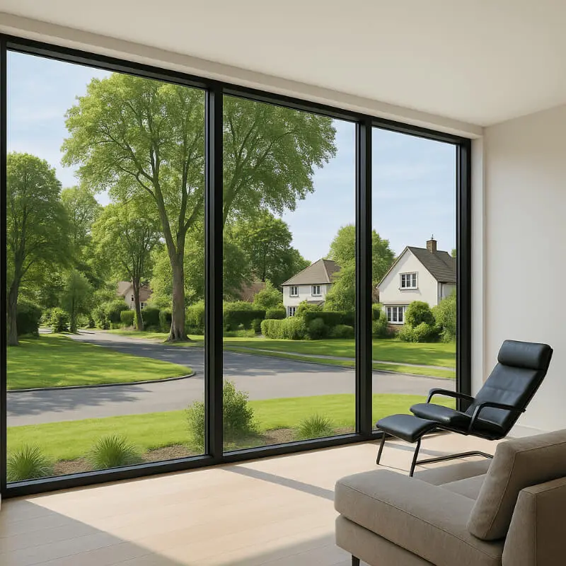 Floor to Ceiling Windows Designed, Manufactured and Installed